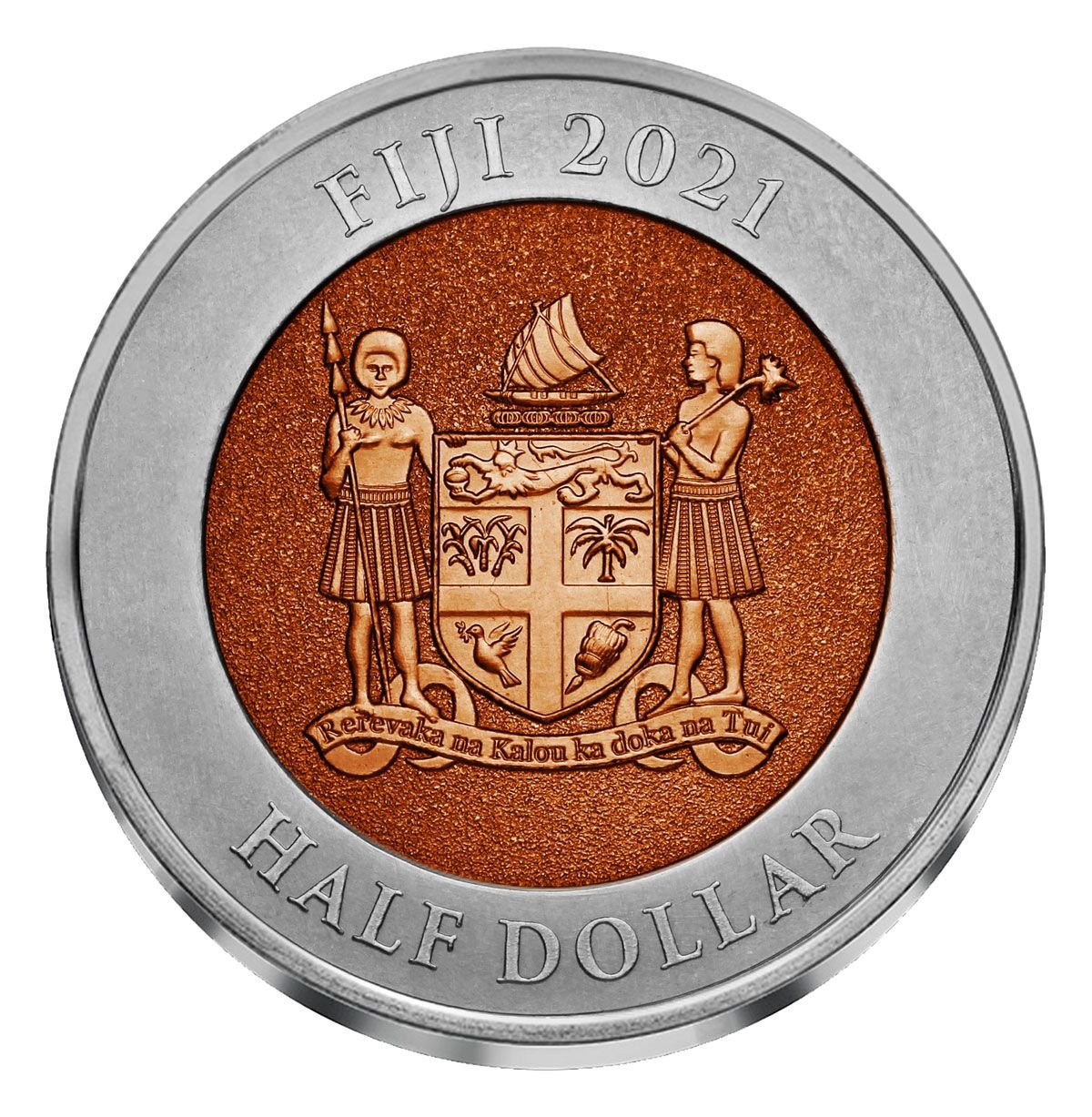 1 oz Titanium NASA Mars Rover Touchdown Fiji Half Dollar Coin 2021 ...